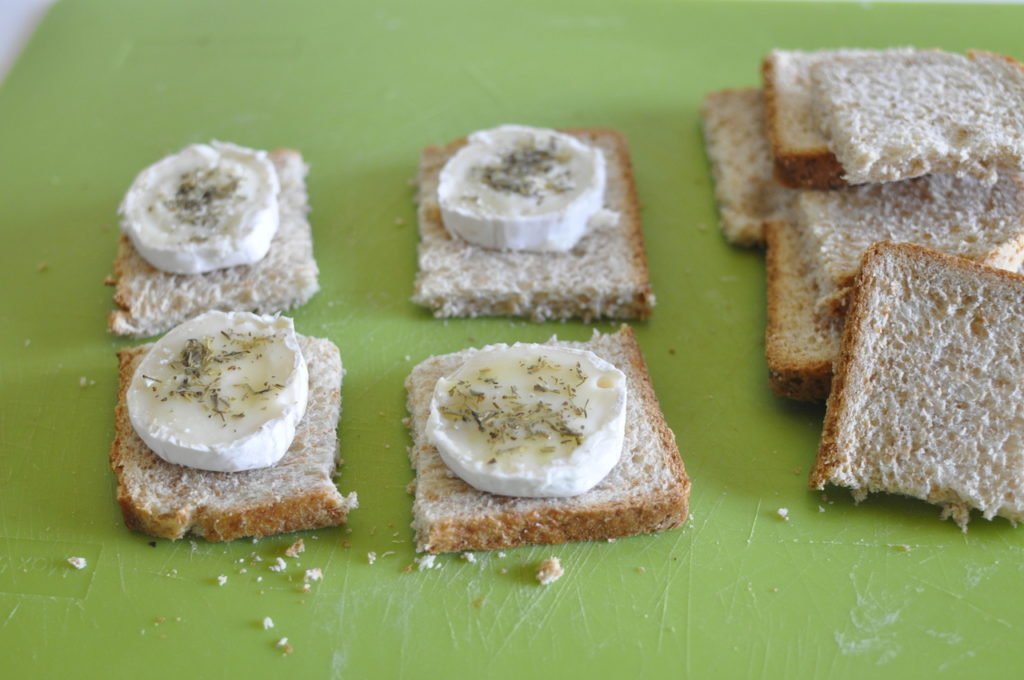 Recette toast canapé chèvre miel - Kisoulou